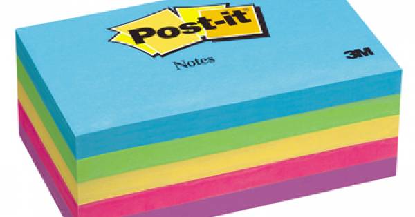 Ultra Post it Note Pad 3 in x 5 in.3M 655-5UC