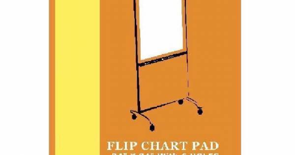 Flip Chart Pad A1 Size 23.4 x 33 inches