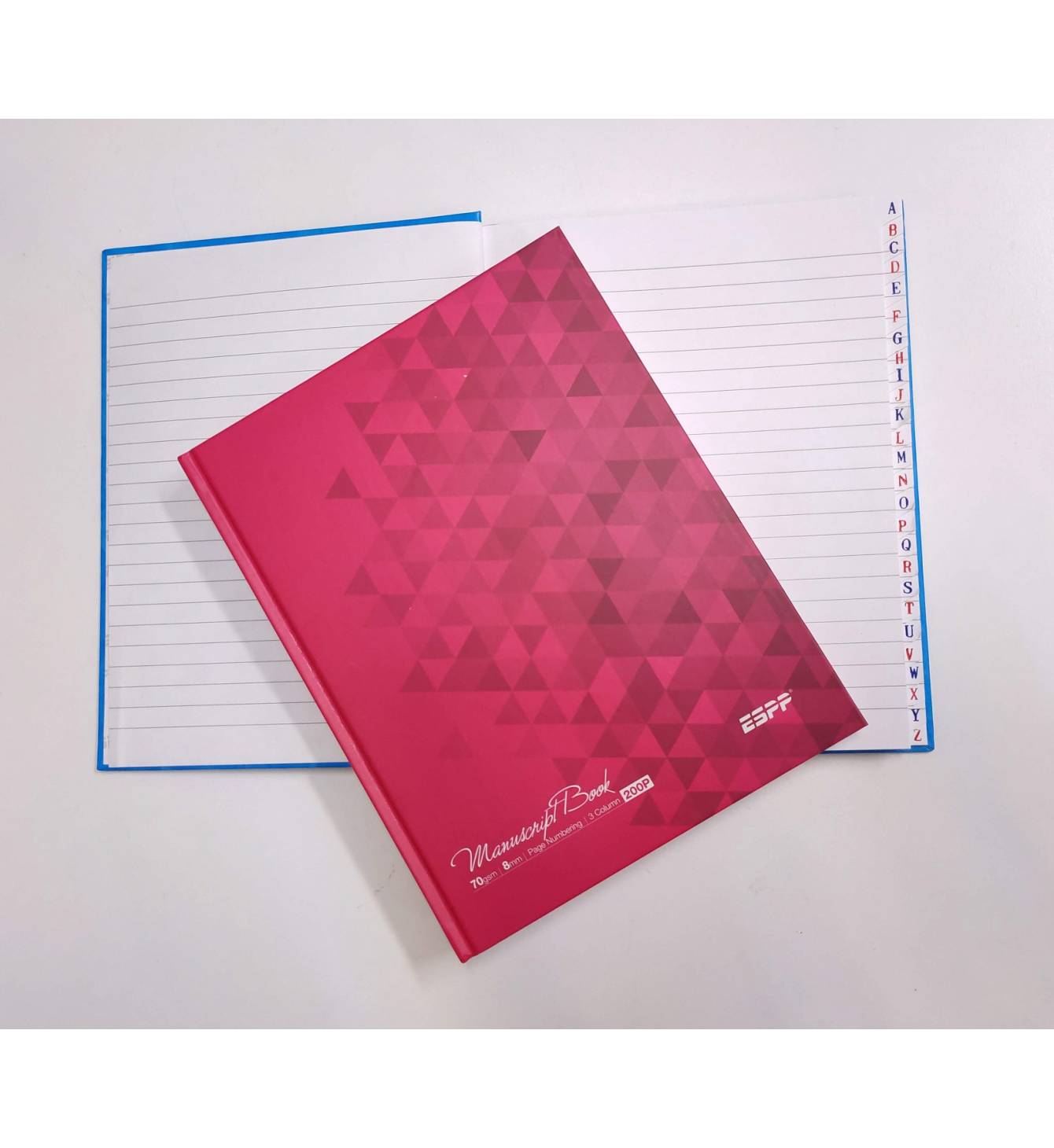 Half Index Book, 200 pages