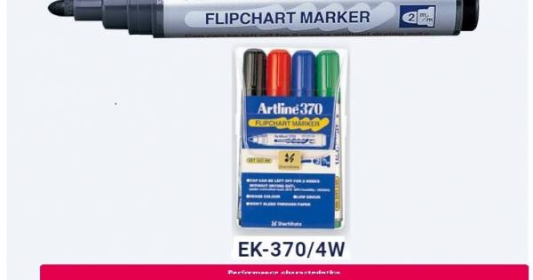 Flip chart Marker set Artline 370-4