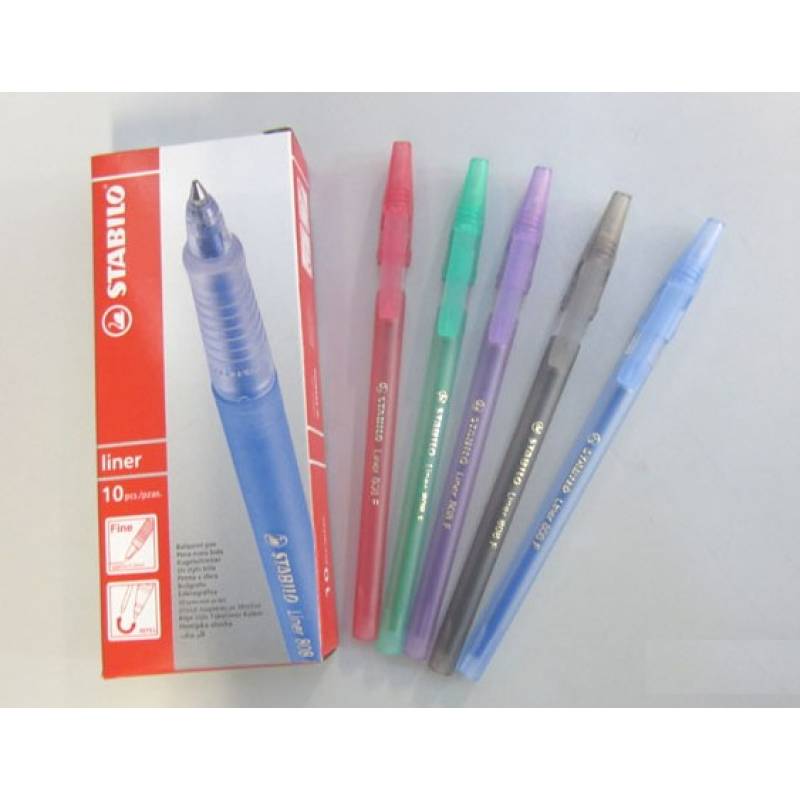 Stabilo ball pen #808 Fine.