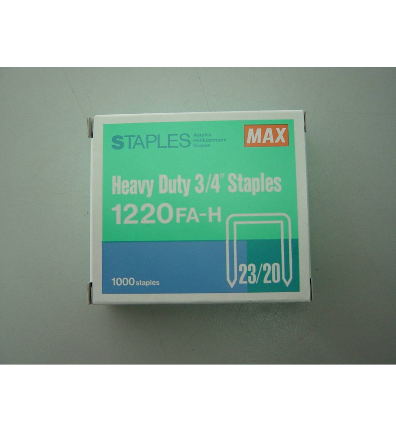 Max staple 2320 / 1220-20mm.(1000's)